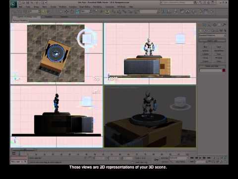 3ds Max 2010 Essential Skills Movies: User Interface and Viewport ...