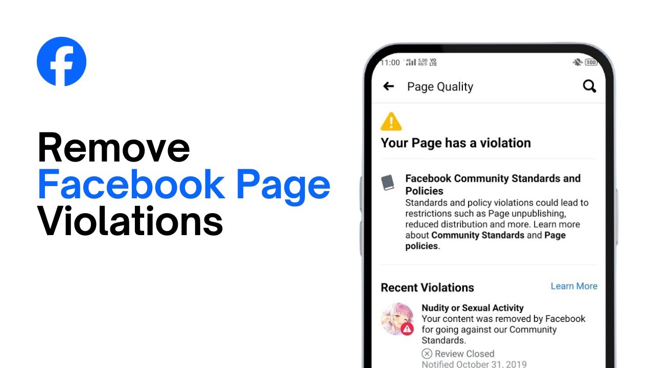 How To Check The Community Violations Of A Facebook Page? [in 2024 ...