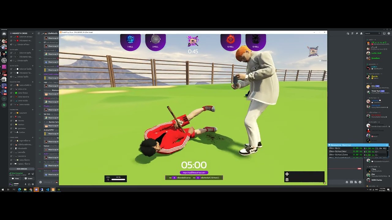 School War - FiveM GTA5 || Custom for customer (System and UI) - YouTube