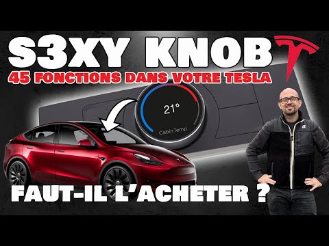 Essai s3xy Knob : améliorer sa Tesla pour 300€, ça les vaut ?