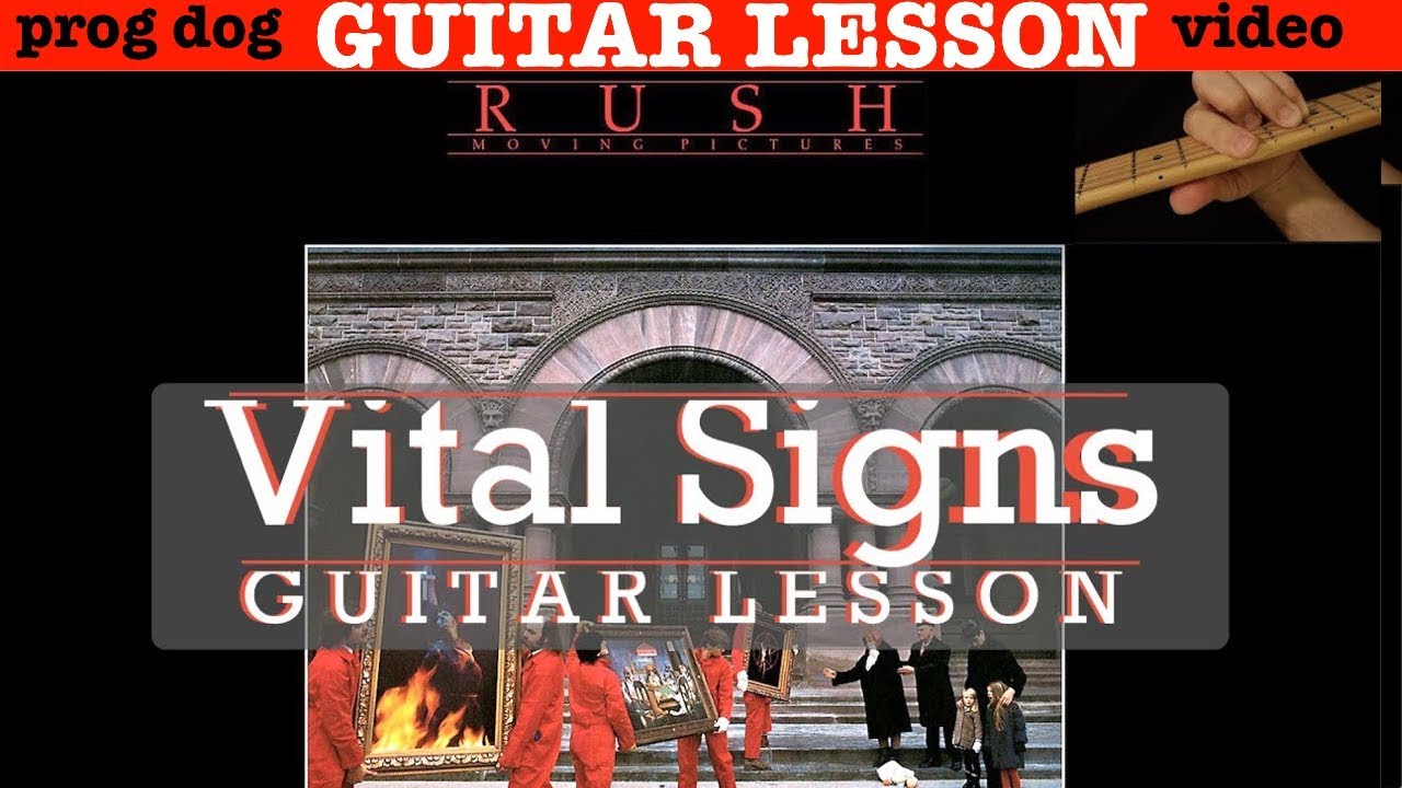 RUSH "Vital Signs" GUITAR LESSON [Moving Pictures] - YouTube