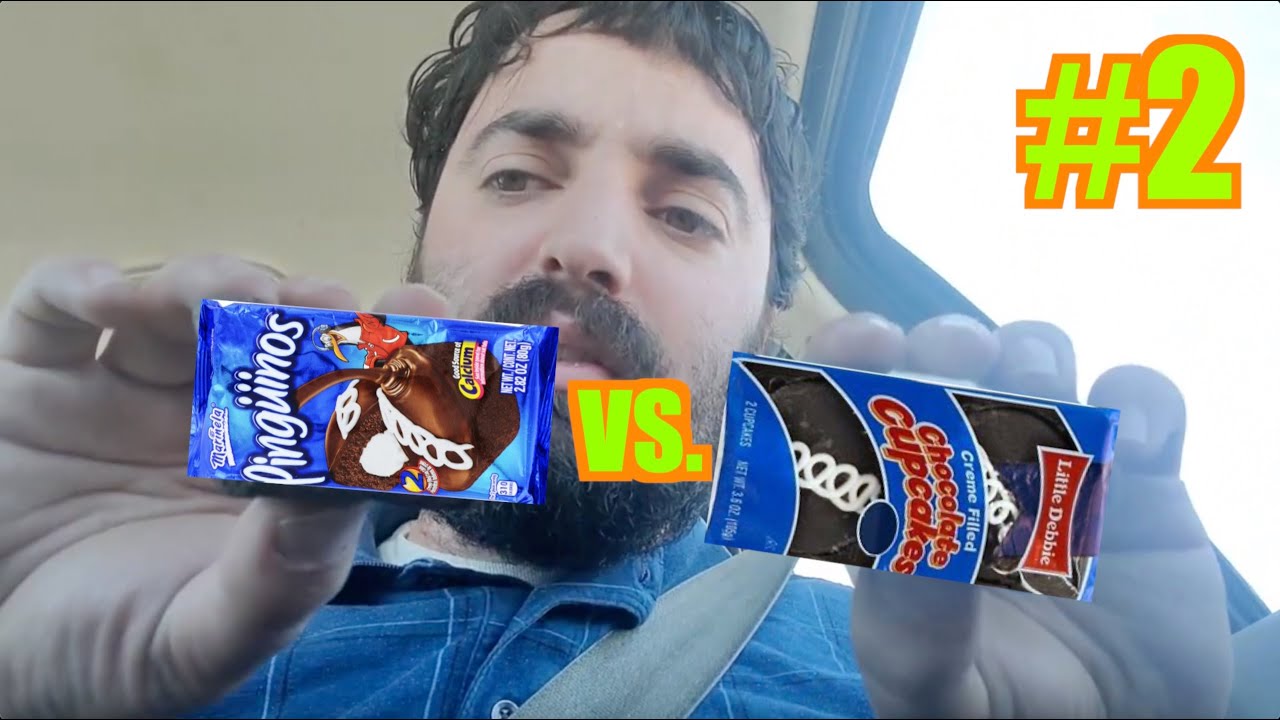PINGUINOS CUPCAKES VS. LITTLE DEBBIE'S CUPCAKES | Gas Station Snack ...