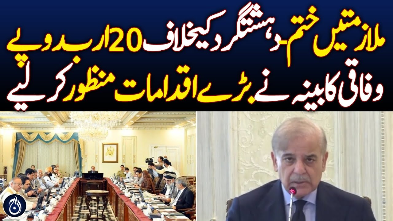 Federal cabinet approves major decisions including right sizing - Aaj ...