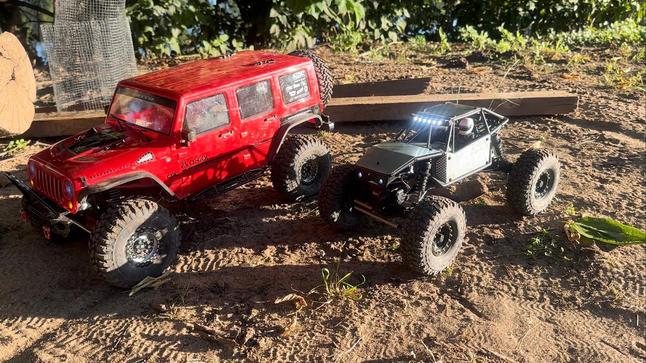 Backyard RC Crawler Course Competition - YouTube