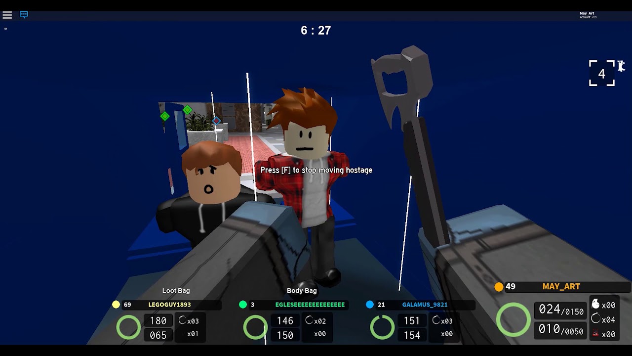 PayDay в Roblox часть 2 - YouTube