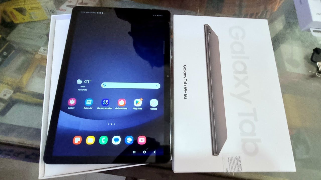 Samsung Galaxy Tab A9+ 5G Unboxing | Samsung Tablet A9 Plus 5G | 11inch ...