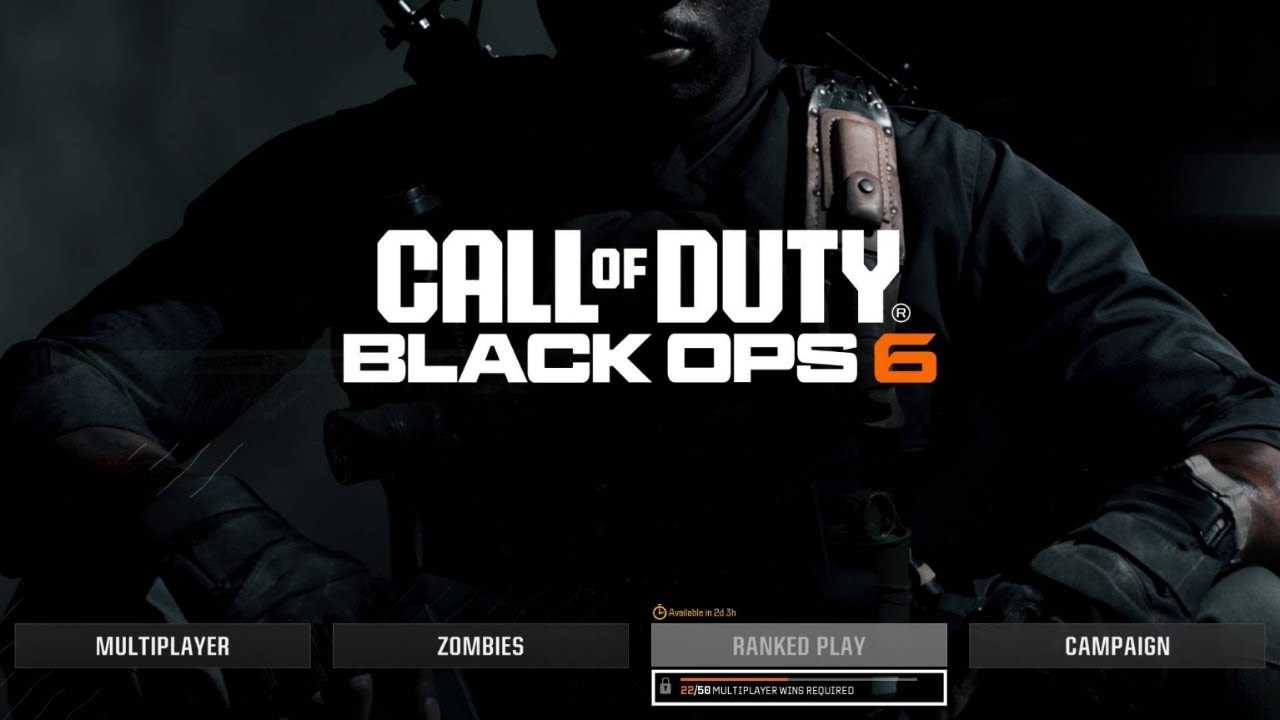 21 Wins Away From Unlocking Ranked In Multiplayer / COD BO6 - YouTube