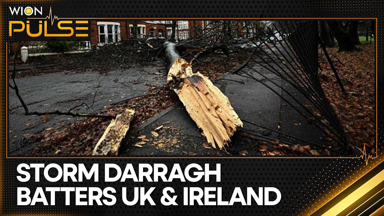 One Dead As Storm Darragh Batters UK & Ireland | World News | WION ...
