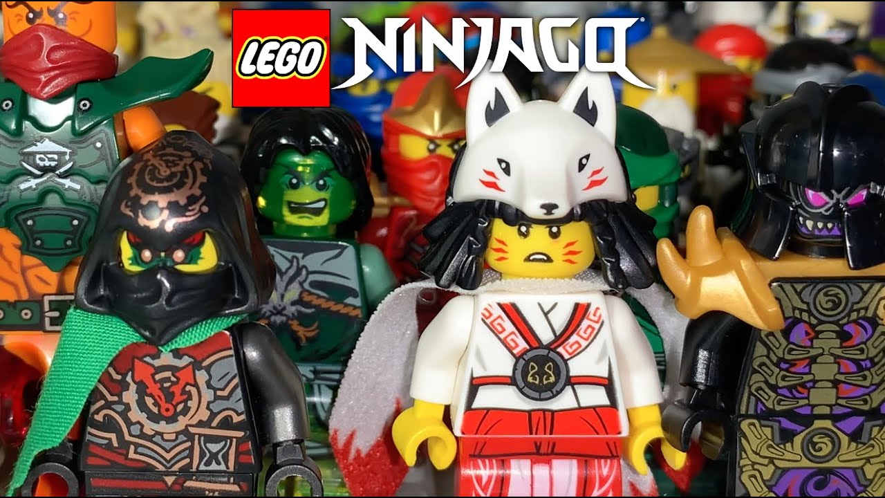 LEGO NINJAGO Minifigures INSANELY RARE Haul - YouTube