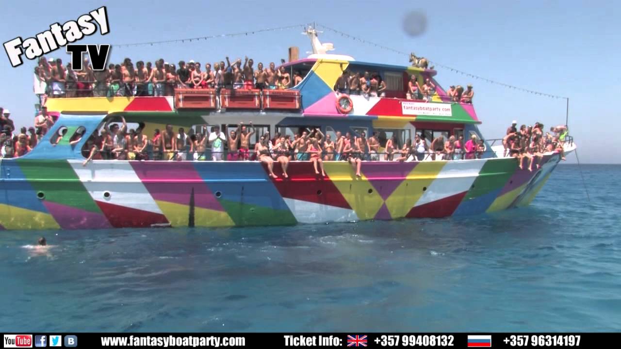 FANTASY BOAT PARTY AYIA NAPA CYPRUS SUNDAY 15TH JULY 2012 (12:00-17:00 ...