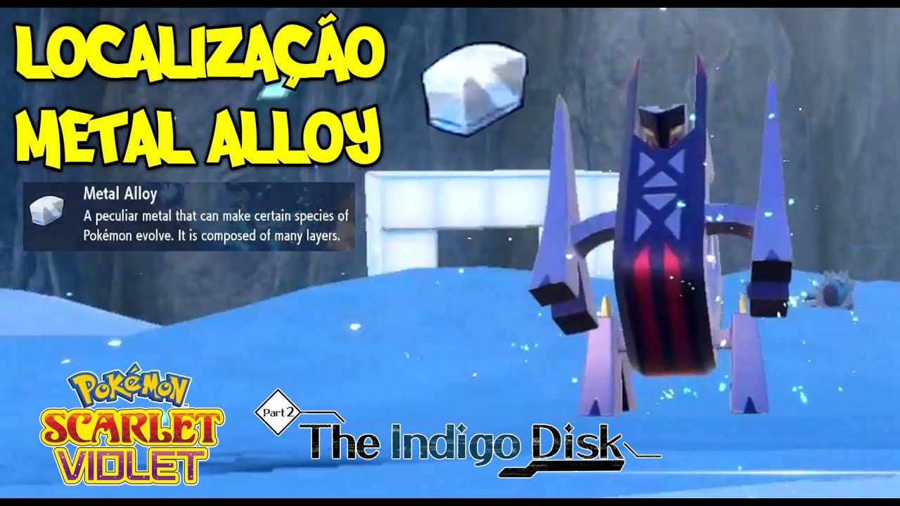 Localização do Metal Alloy e Como evoluir o Duraludon na DLC de pokémon ...