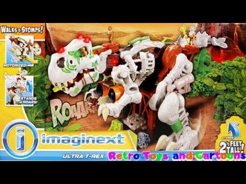 Imaginext Ultra T-Rex Commercial Retro Toys and Cartoons - YouTube