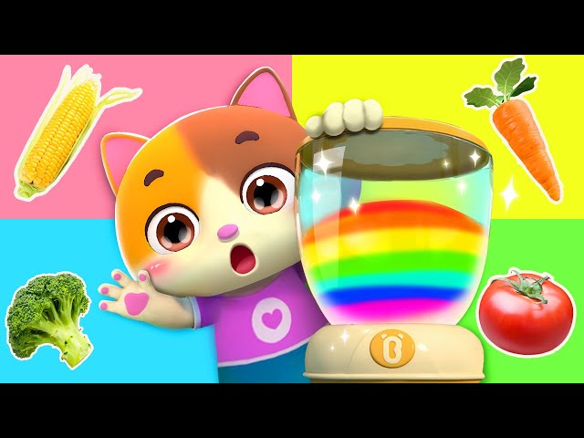 Healthy Snacks Song | Good Habits | Colors Song | Kids Song | Mimi and ...