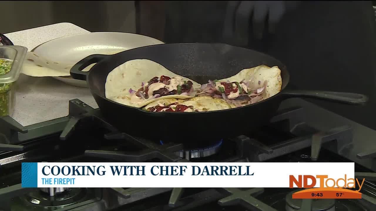 ND Today: Cooking with Chef Darrell Mathews from The Firepit - YouTube