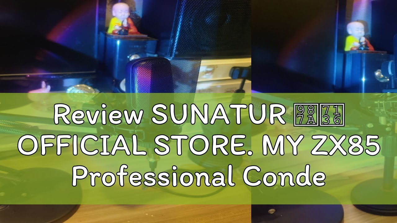 Review SUNATUR 顺然 OFFICIAL STORE. MY ZX85 Professional Condenser ...