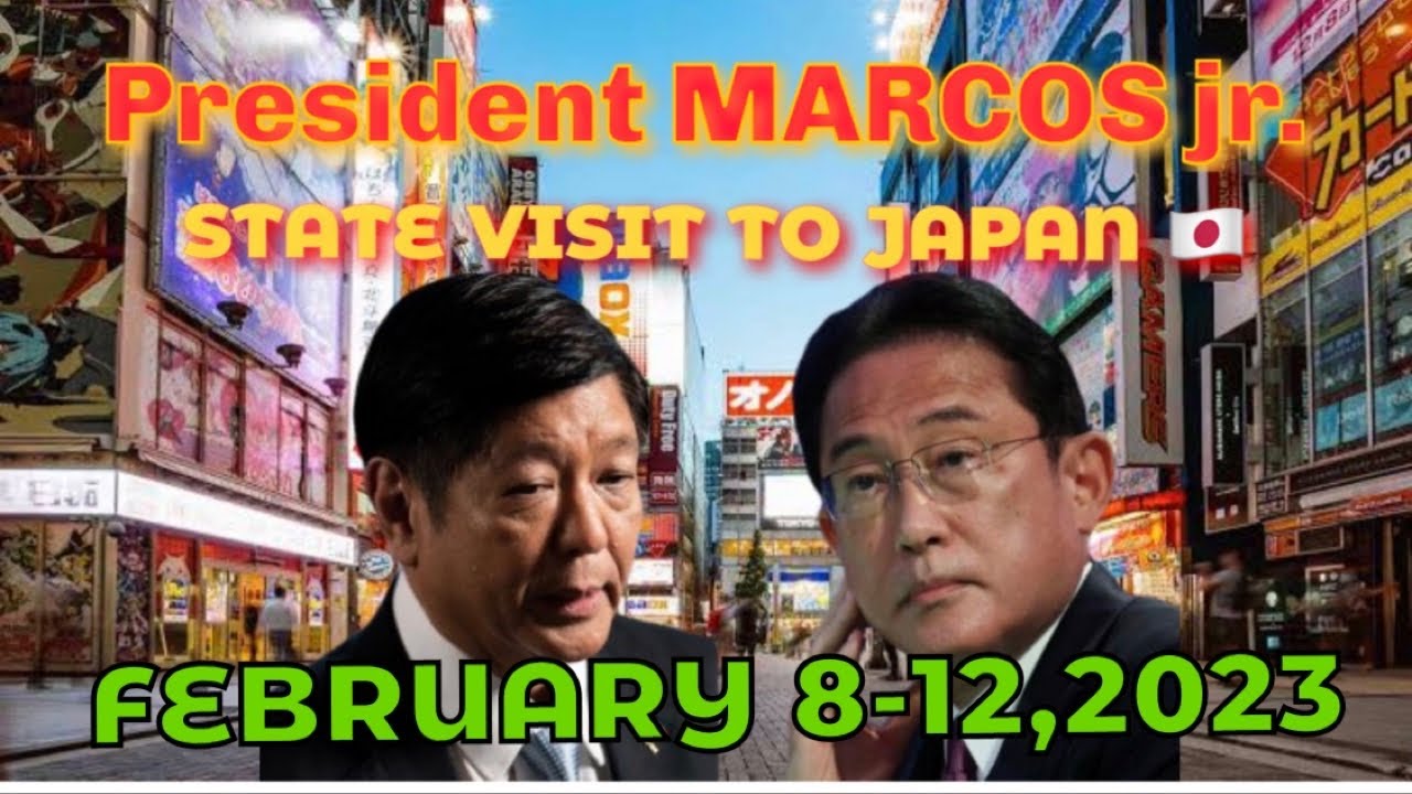 President Ferdinand Marcos jr. State visit to Japan - YouTube