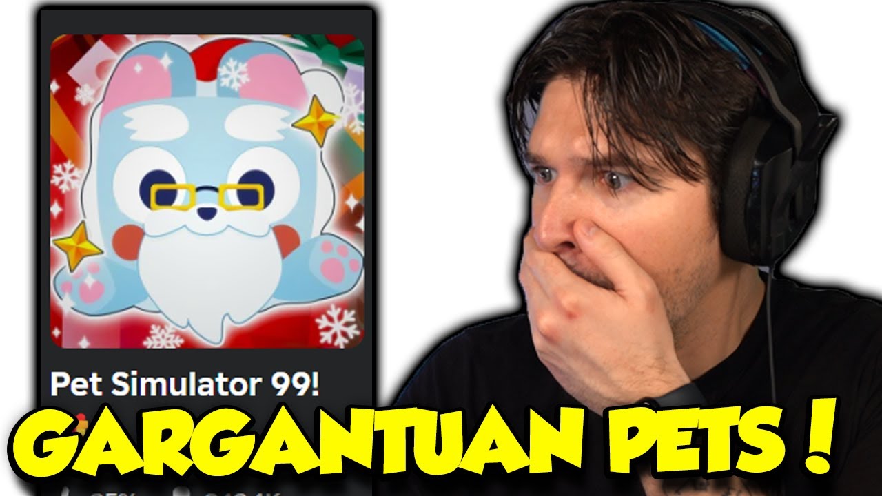 They ACTUALLY Added GARGANTUAN PETS In Pet Simulator 99! - YouTube