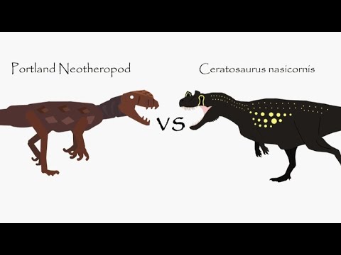 Primeval Battle Grounds Episode 1: Portland Neotheropod vs Ceratosaurus ...