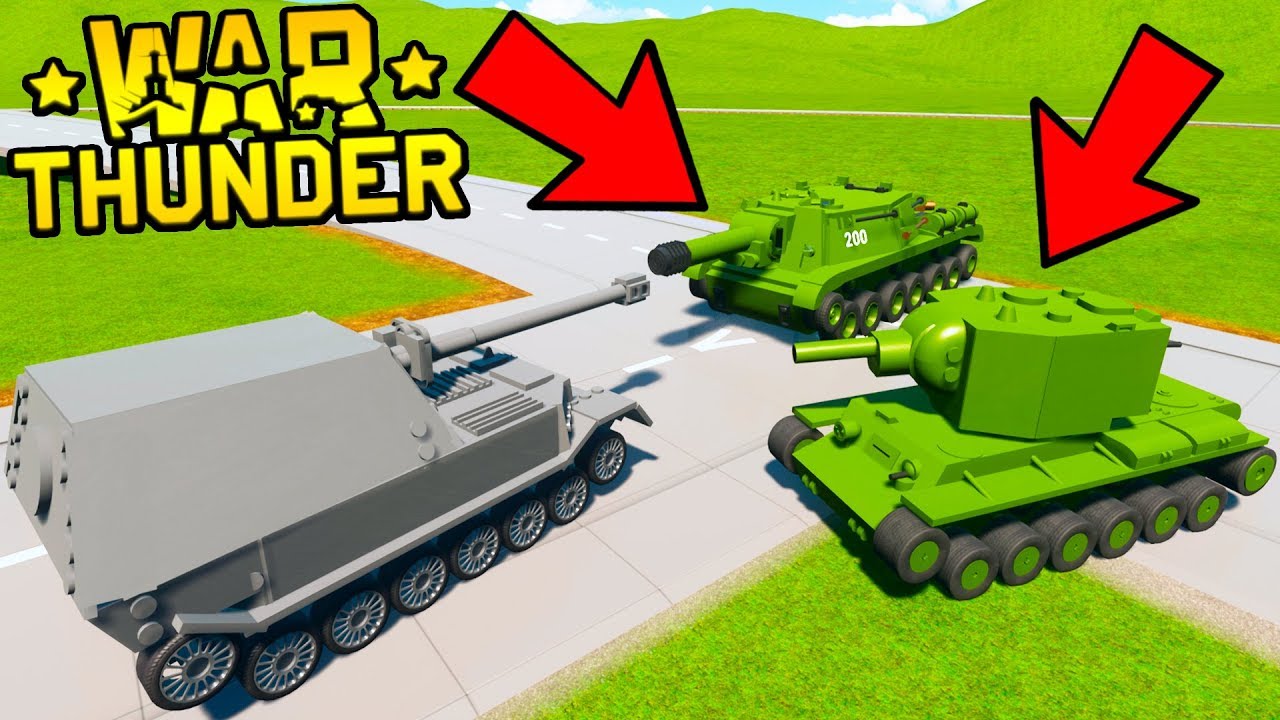 НОВЫЕ ТАНКИ и ПТ-САУ В ЛЕГО WAR THUNDER В BRICK RIGS! ЛЕГО ВОЙНА И ЛЕГО ...