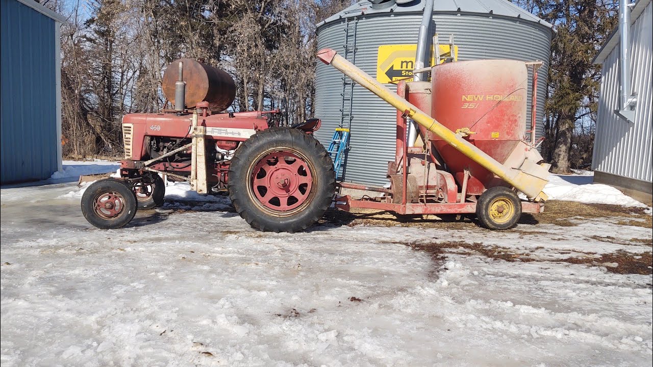 Grinding feed and a couple of improvements - YouTube