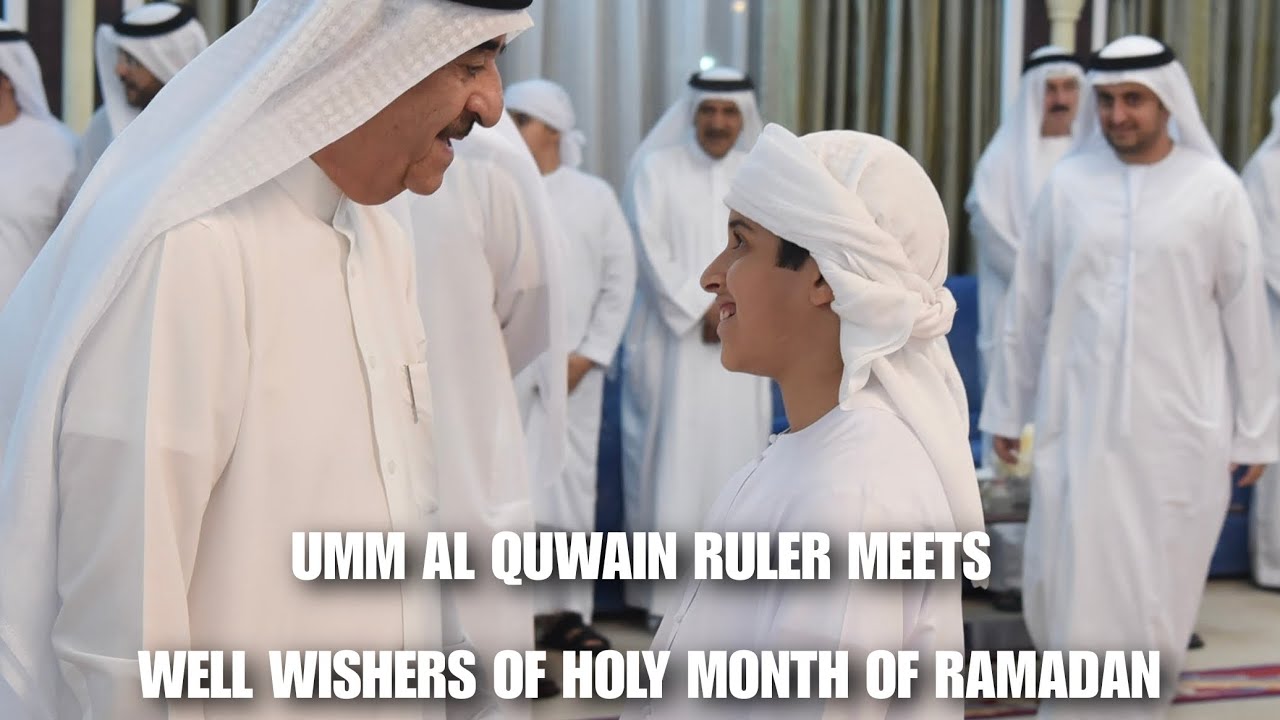 Sheikh Saud Bin Rashid Al Mualla,Umma Al Quwain Ruler Meets Well ...