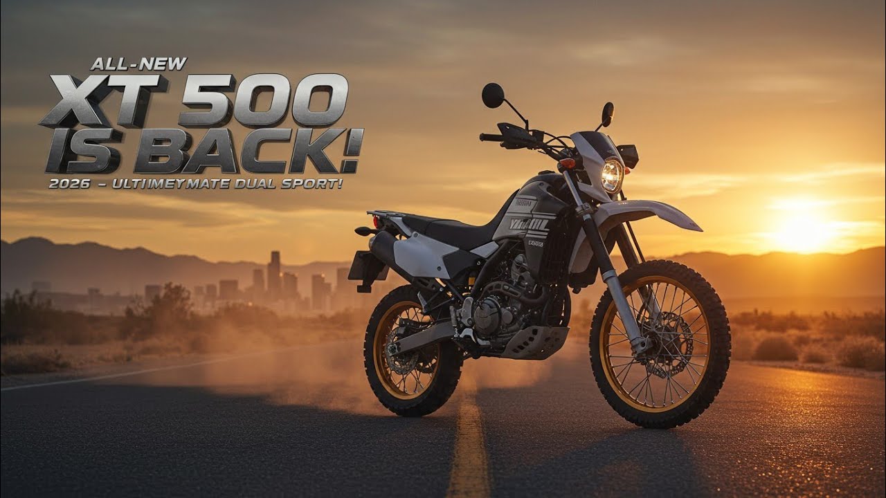 All-New 2026 Yamaha XT 500 Finally Launched – Legendary Dual-Sport ...