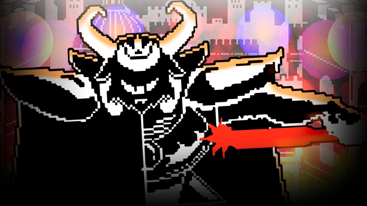 Hard Mode Asgore Fight - Eden's Survival Games - YouTube