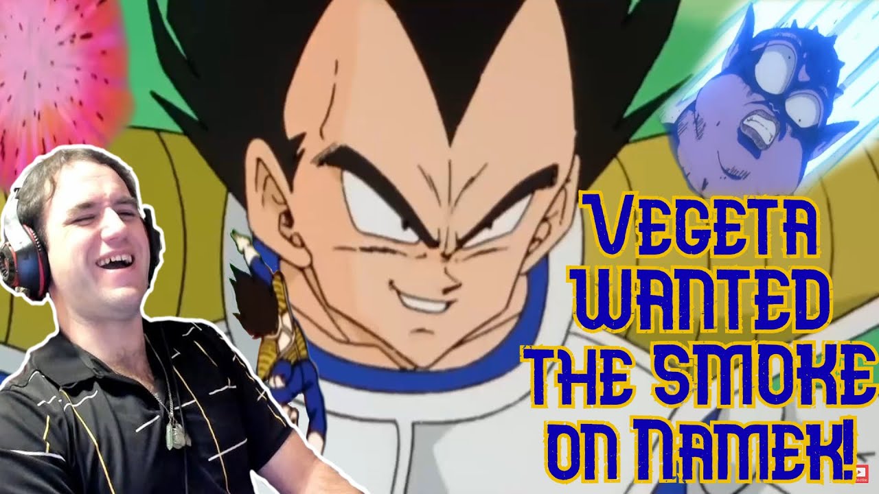 RickWa Reacts to "The time Vegeta ran the FADE across all of Namek ...