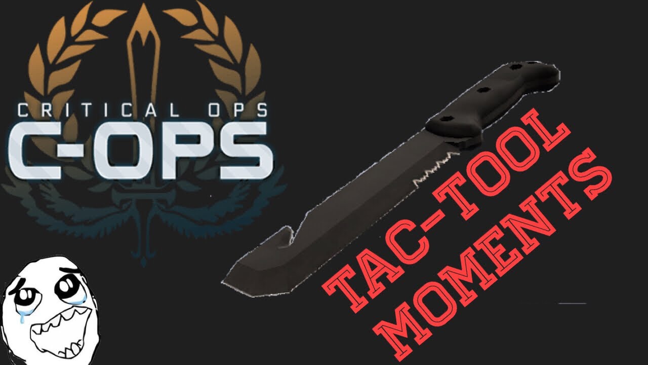 Critical Ops || TAC-TOOL (knife) moments! - YouTube