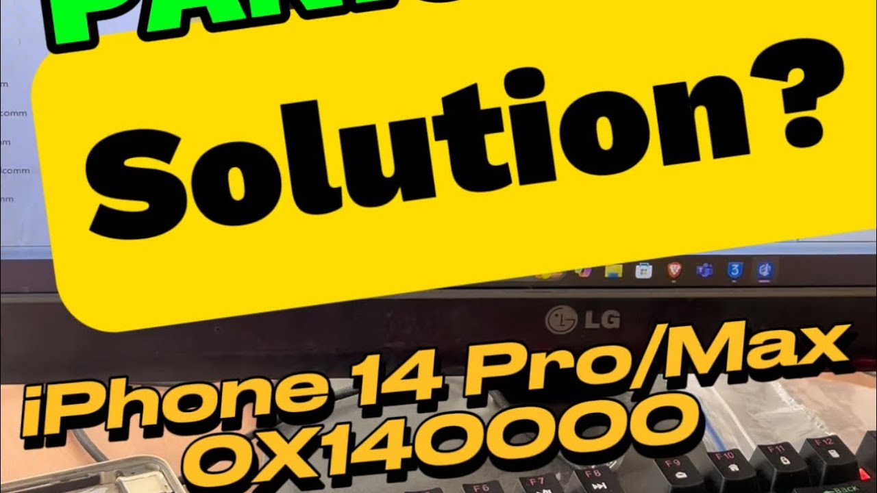 iPhone 14 Pro / Pro Max 0X140000 Panic Error Code | Vishal Bhatt - YouTube