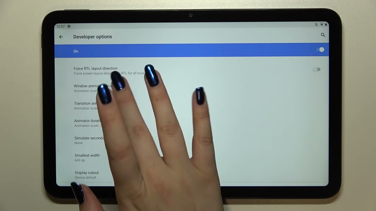 How to Enter Developer Options in NOKIA T20 - Open Developer Mode - YouTube