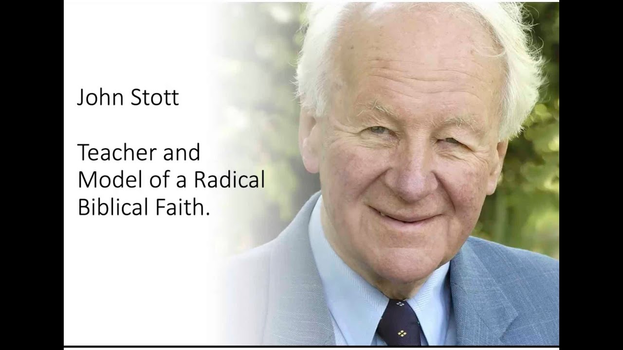 Theology on Tap - Steve Bradbury on John Stott - August 2021 - YouTube