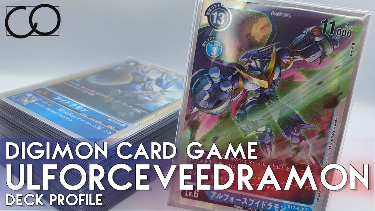Ulforce Veedramon Deck Profile! (Digimon Card Game) - YouTube