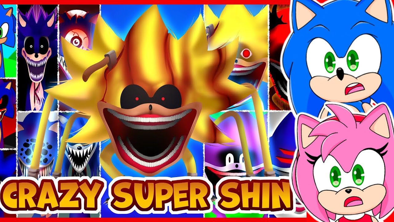 Sonic and Amy watch NEW Sonic EXE OC Phase 1 VS Phase 2-38 VS Phase 39 ...