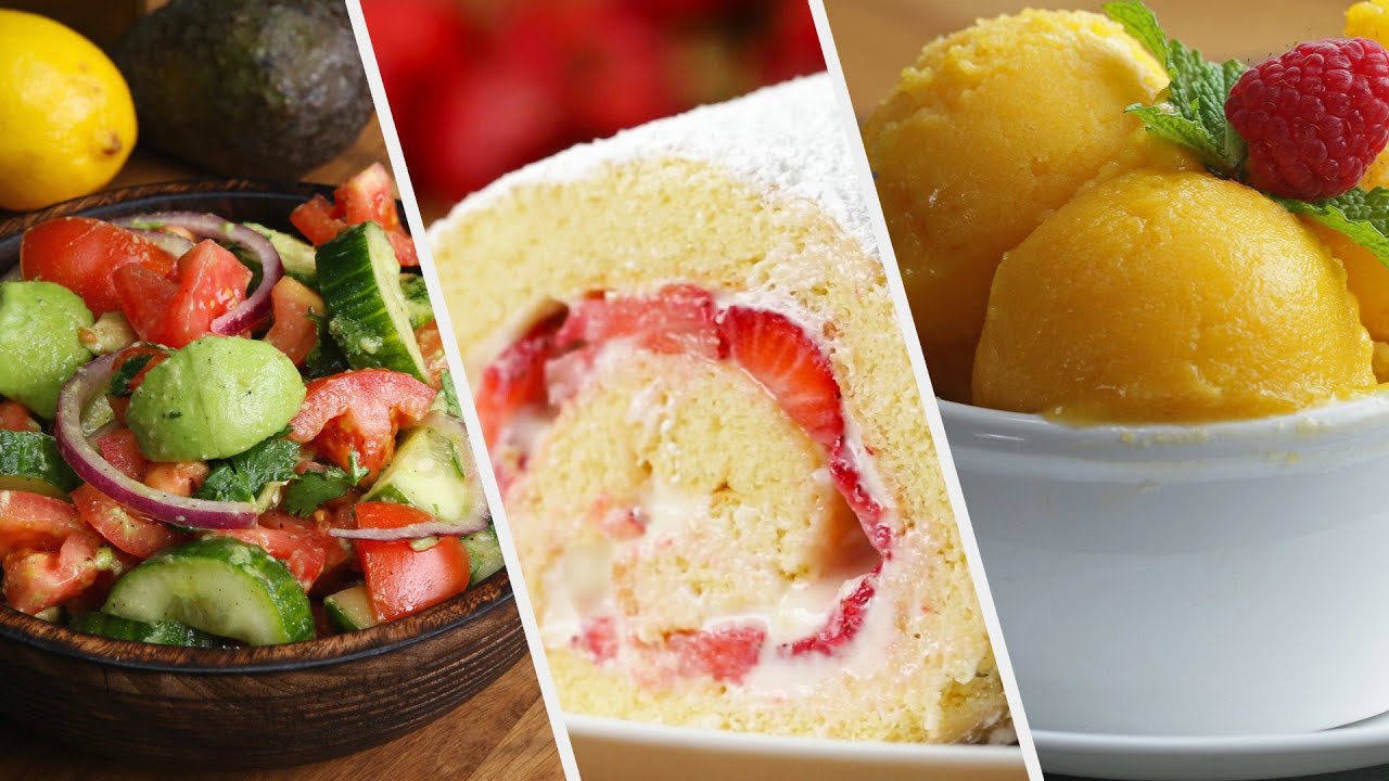 7 Refreshing Recipes for Warm Weather! - YouTube