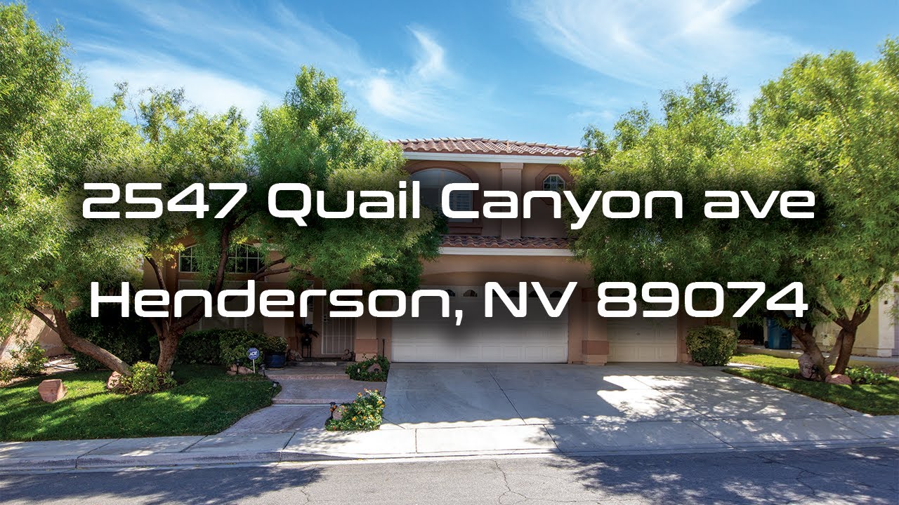 2547 Quail Canyon ave - Walk Through - YouTube