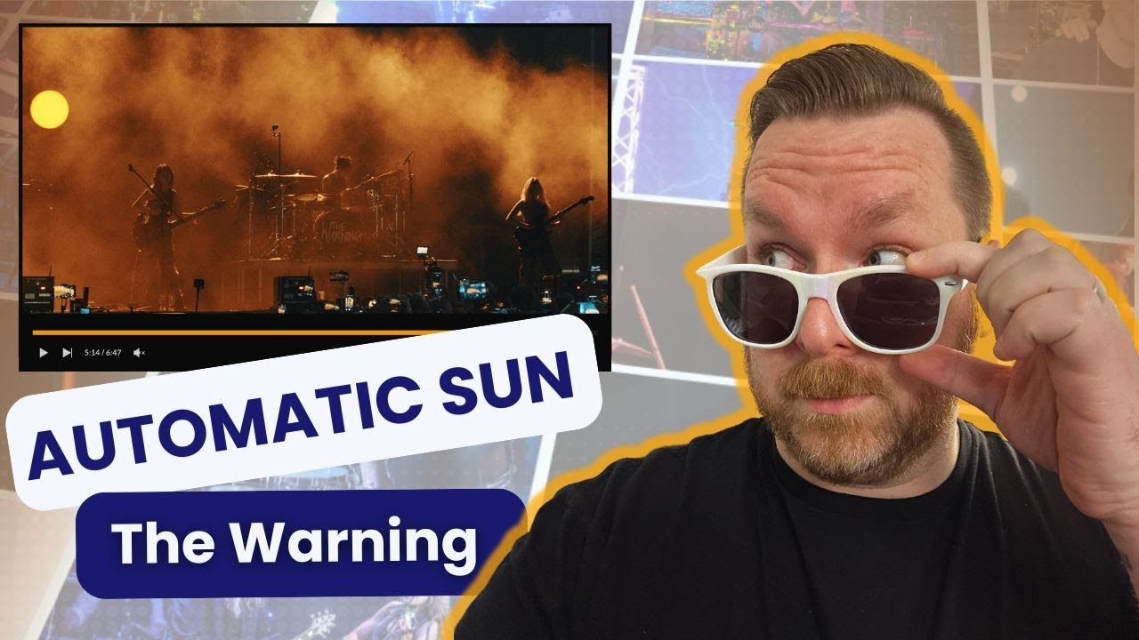 Whoa, Buddy! | Worship Drummer Reacts to "Automatic Sun" by The Warning ...