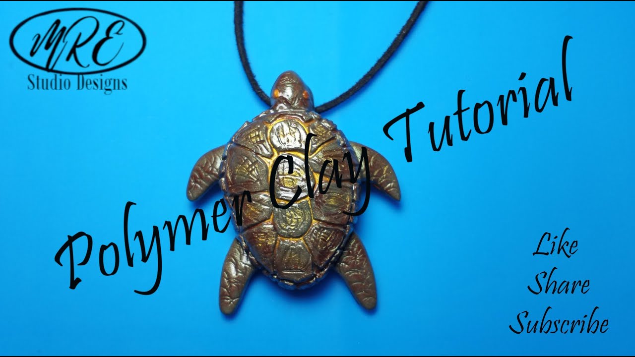 Polymer Clay Turtle Tutorial