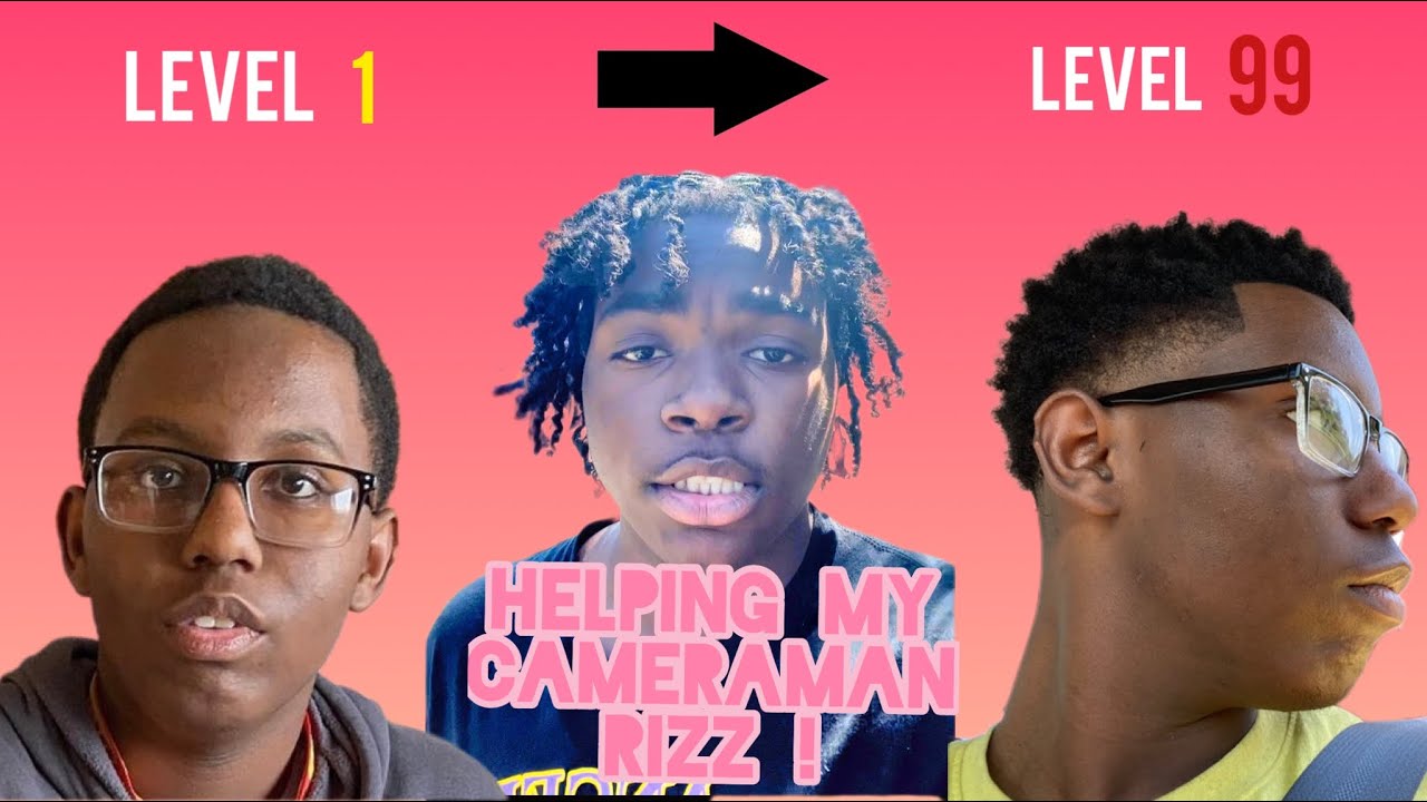 TURNING MY CAMERAMAN FROM A LAME TO A RIZZ GOD (he still gets no h*es ...