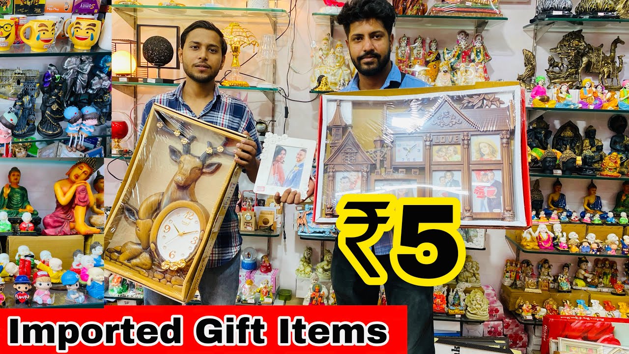 Gift Items 🎁 Wholesale Market Only ₹5 Imported Gift Items at Cheapest ...