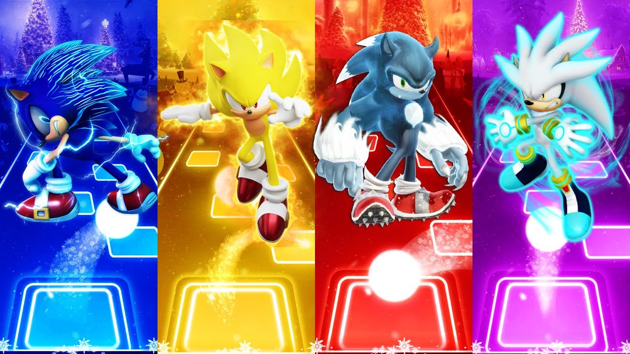 Electric Sonic🔴Super Sonic🔴Sonic The Warehog🔴Silver (Name Of Love x Too ...