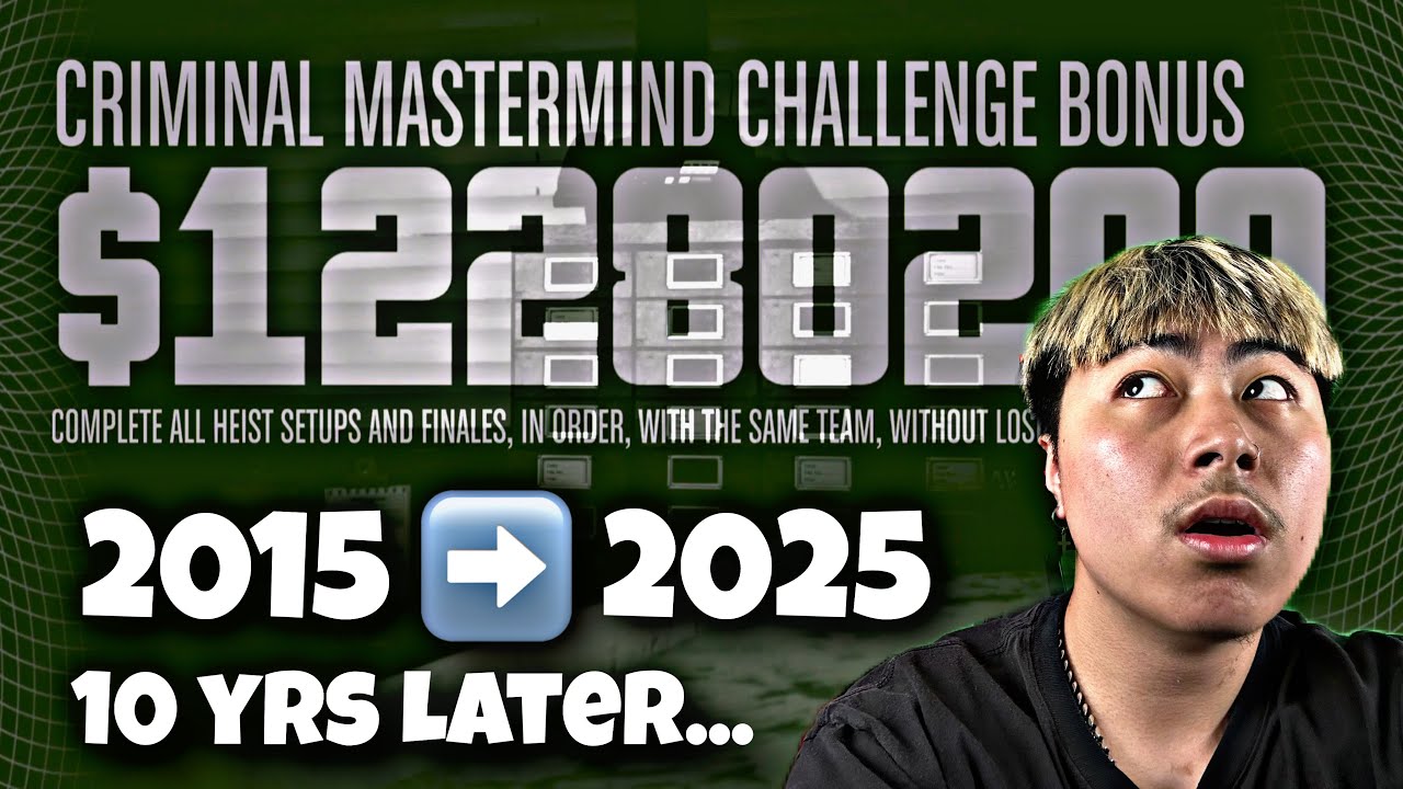 Completing The Criminal MasterMind Challenge 10 Years Later… (GTA5 ...