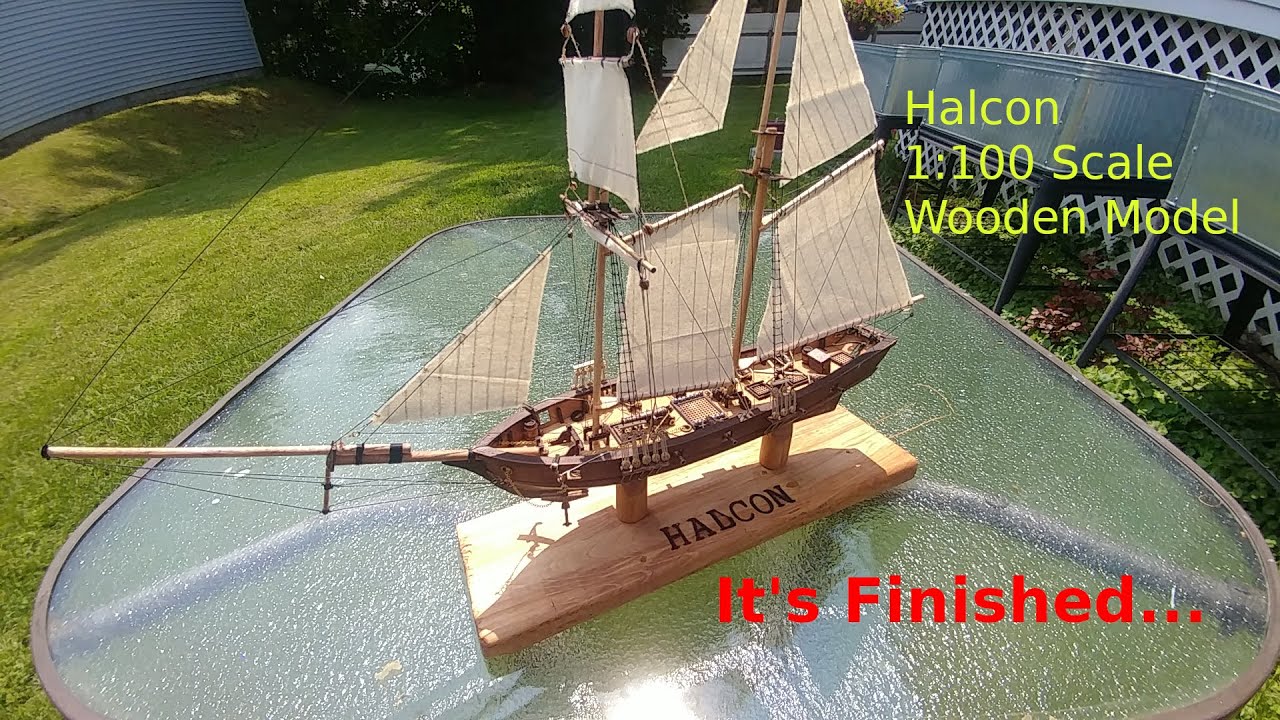 Halcon 1:100 scale Wooden ship - A Picture Montage - YouTube