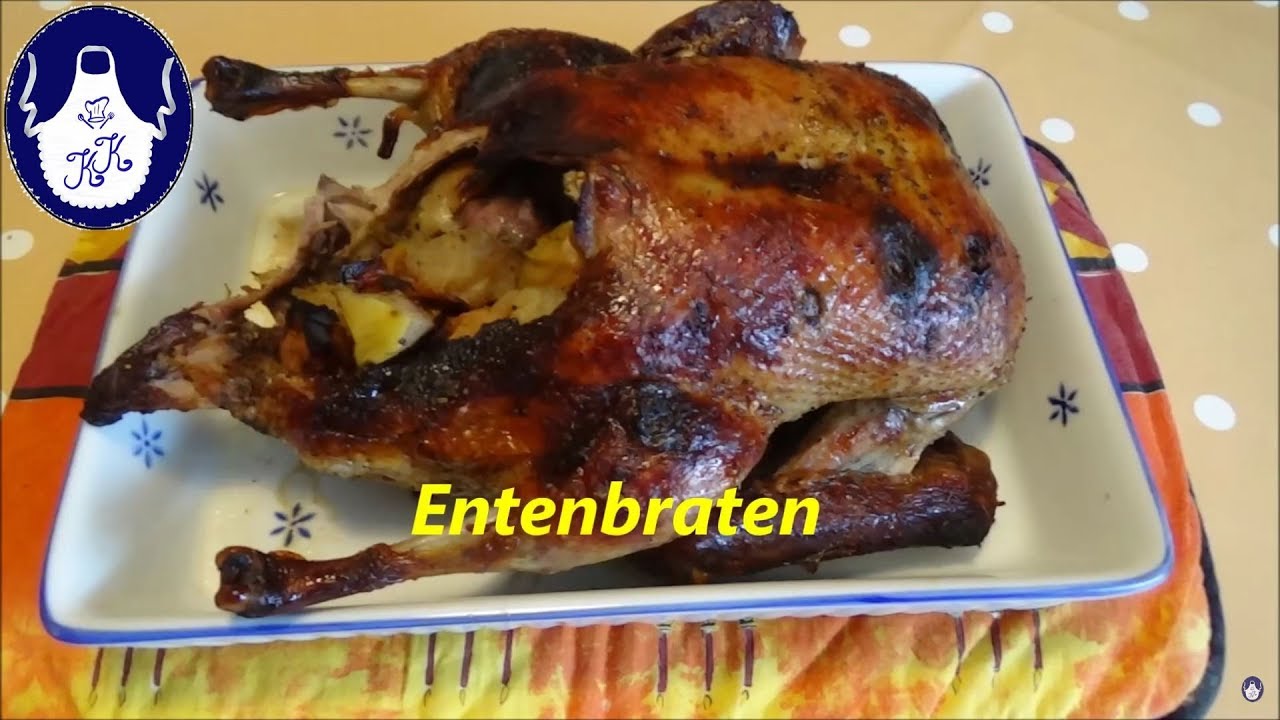 Entenbraten , im Bratschlauch - YouTube