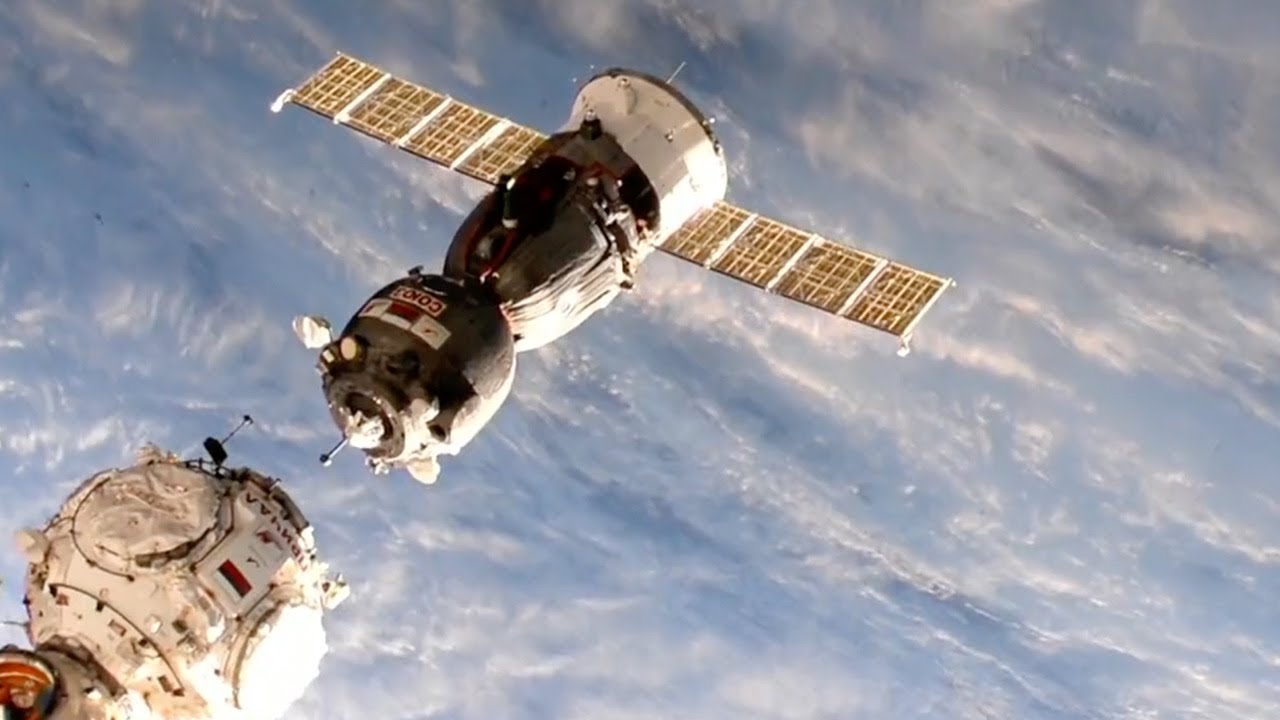 Attracco Soyuz MS26 alla Stazione Spaziale Internazionale [LIVE] - YouTube