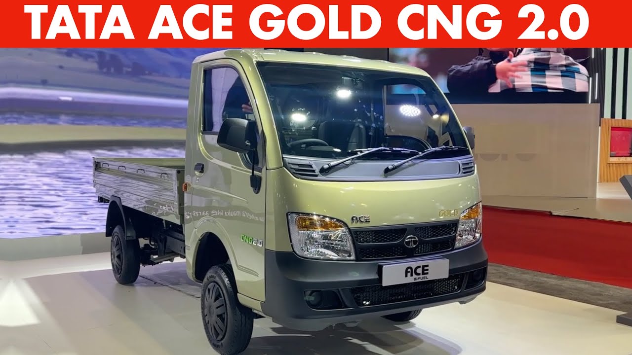 2024 Tata Ace Gold Bi-Fuel CNG 2.0 - Walkaround Review with All Details ...