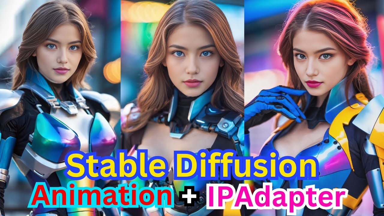 Stable Diffusion AnimateDiff & IPAdapter Create Animation Video Story Scenes - YouTube