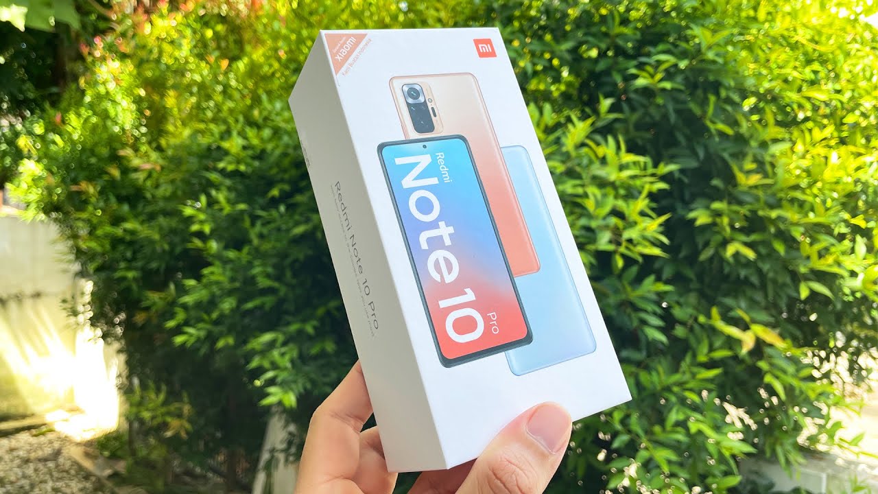 Unboxing Redmi Note 10 pro! seri Redmi Note paling premium? - YouTube