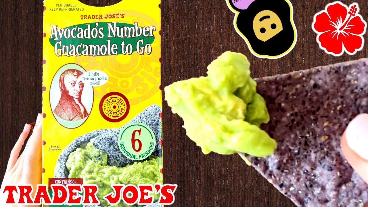 🇲🇽 Avocado’s Number Guacamole to Go - Trader Joe’s Product Review - YouTube
