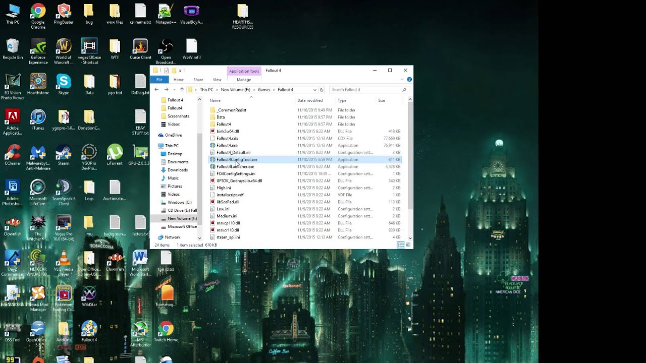 Fallout 4: How to fix screen resloution, mouse, and more - YouTube